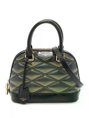 LOUIS VUITTON Malletage Alma Bb Handbag - Black