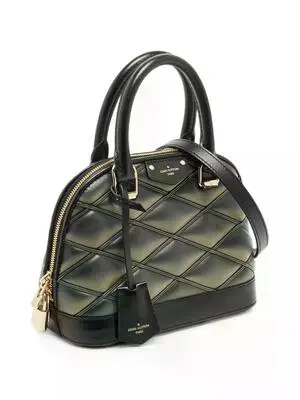 LOUIS VUITTON Malletage Alma Bb Handbag