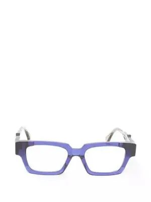 KUBORAUM Mask E101 Square-frame Glasses - Blue