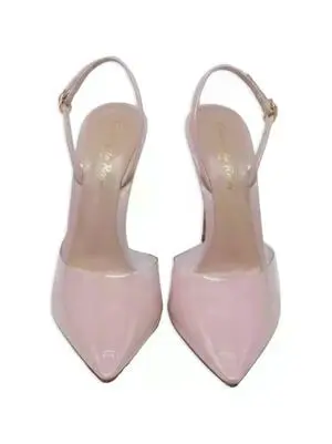 GIANVITO ROSSI Ribbon D'orsay Pumps