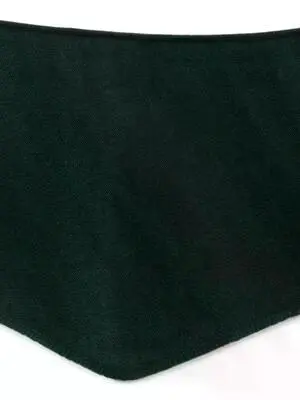 BEYOU Triangular Knitted Scarf - Green