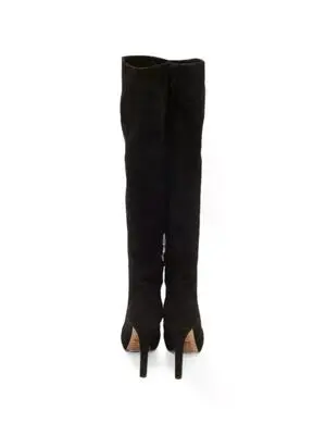 Prada Suede Knee-high Boots
