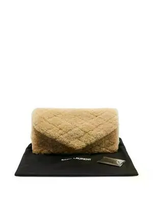 Saint Laurent Sade Puffer Clutch Bag