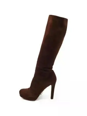 Gucci Platform Knee-length Boots - Brown