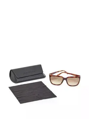 FERRAGAMO Tortoiseshell-effect Square Frame Sunglasses