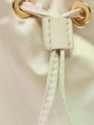 Miu Miu Satin Drawstring Pouch