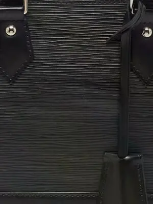 LOUIS VUITTON Alma Bb Leather Tote Bag