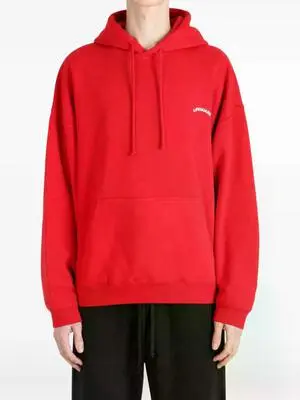 Vetements Logo-print Drawstring Hoodie