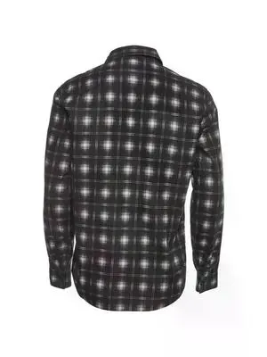 Givenchy Check-print Long-sleeve Shirt
