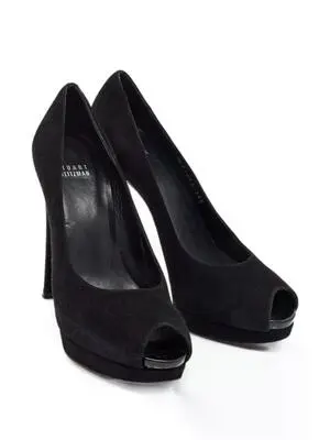 STUART WEITZMAN Peep-toe Platform Pumps