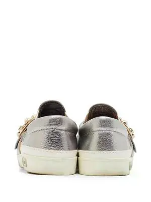 Miu Miu Crystal-embellished Slip-on Sneakers