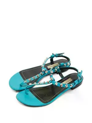 Balenciaga Arena Giant T-strap Sandals