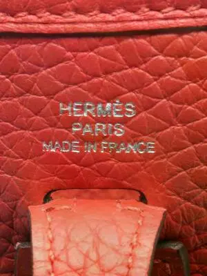 Hermès Clemence Evelyne I Tpm Crossbody Bag - Red