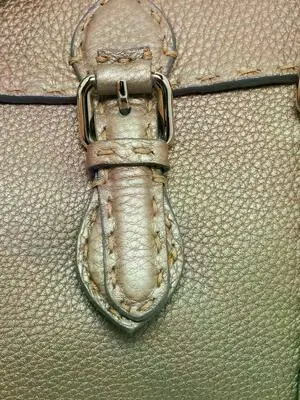 Fendi 2005 Linda Leather Tote Bag