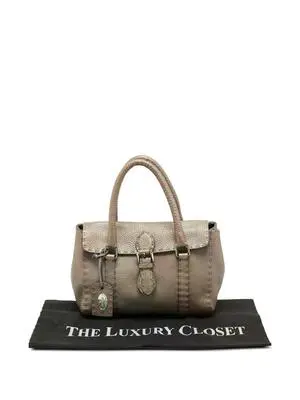 Fendi 2005 Linda Leather Tote Bag