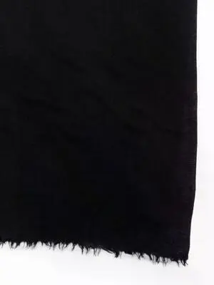 CENERE GB Frayed-edge Scarf