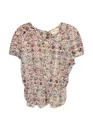 ISABEL MARANT VINTAGE Printed Silk Blouse