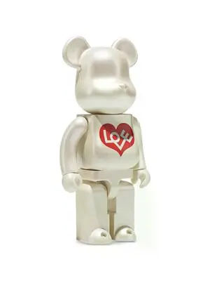 MEDICOM TOY X Alexander Girard X Stitch Be@rbrick Figurine - Neutrals