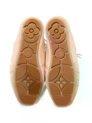 LOUIS VUITTON Sneakerina Suede Low-top Sneakers