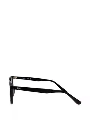 Ray-ban Logo-plaque Square-frame Glasses
