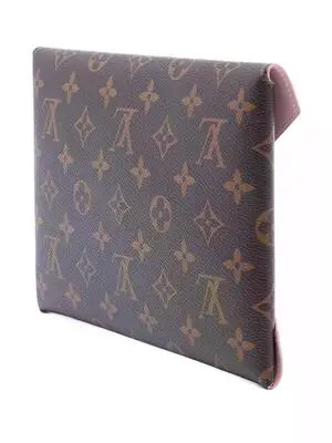 LOUIS VUITTON 2019 Monogram Pochette Kirigami Gm Clutch Bag