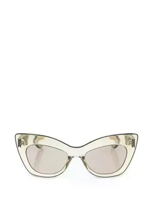 Alexander McQueen Cat-eye Frame Sunglasses - Neutrals