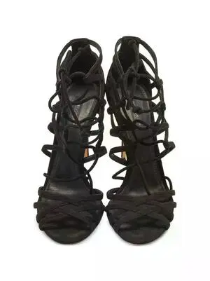 Dolce & Gabbana Lace-up Stiletto Sandals