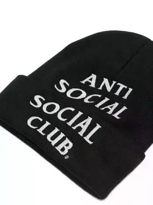 ANTI SOCIAL SOCIAL CLUB Embroidered-logo Beanie