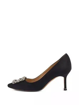 Manolo Blahnik Hangisi Pumps - Black