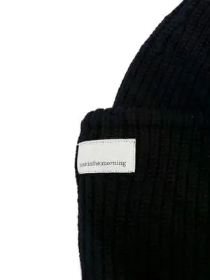 NINE:INTHE:MORNING Ribbed-knit Beanie Hat