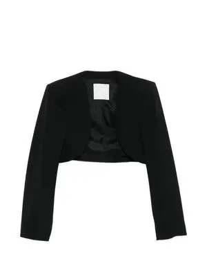 Marina Rinaldi Acro Long-sleeve Cropped Jacket