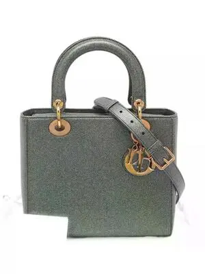 Dior 2020 Medium Lady Leather Tote Bag