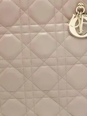 Dior Medium Book Macrocannage Tote Bag - Neutrals