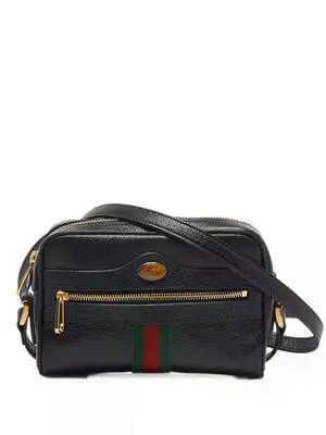 Gucci Mini Ophidia Web Camera Bag - Black
