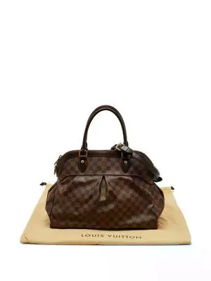 LOUIS VUITTON 2007 Medium Trevi Damier Ebene Tote Bag