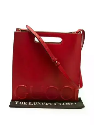 Gucci Logo-embossed Tote Bag