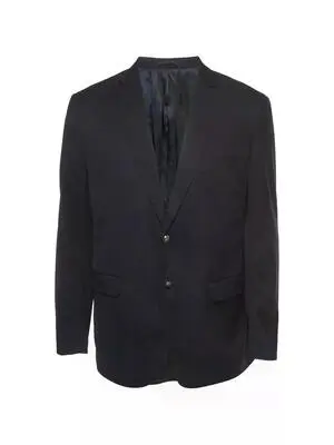 Balmain Single-breasted Blazer - Blue