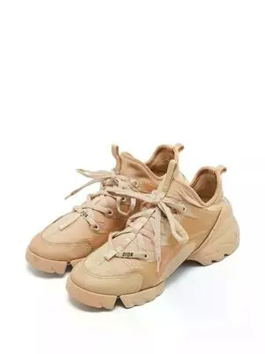 Dior D-connect Lace-up Sneakers - Neutrals