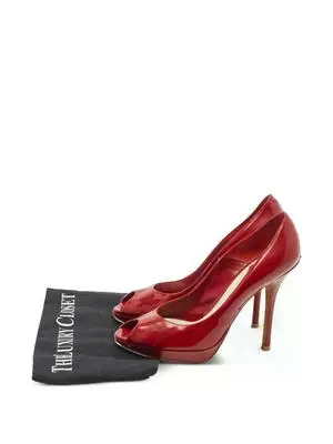 Dior Peep-toe Platform Pumps