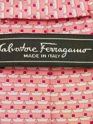 FERRAGAMO Printed Neck Tie