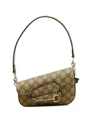 Gucci Mini Horsebit 1955 Gg Supreme Shoulder Bag