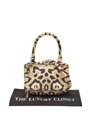 Givenchy Pandora Animal-print Shoulder Bag