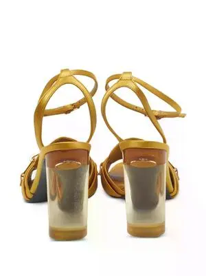 Burberry Bethany Chain-link Heeled Sandals