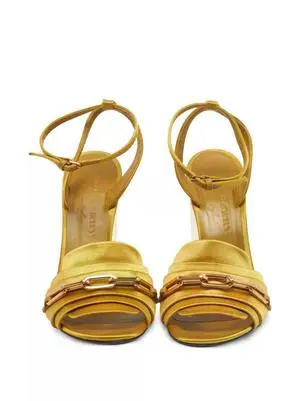 Burberry Bethany Chain-link Heeled Sandals