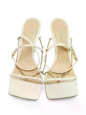 Bottega Veneta Stretch Square-toe Sandals