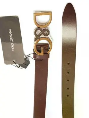 Dolce & Gabbana Logo Buckle Belt