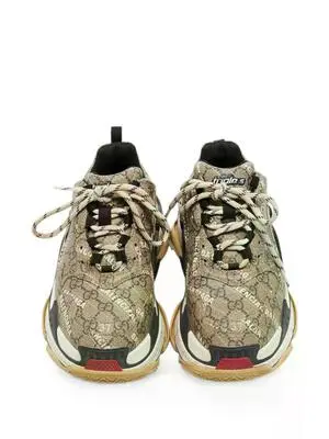 Gucci X Balenciaga Triple S Lace-up Sneakers
