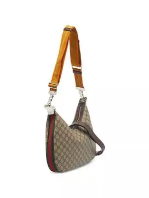 Gucci Medium Gg Supreme Attache Shoulder Bag