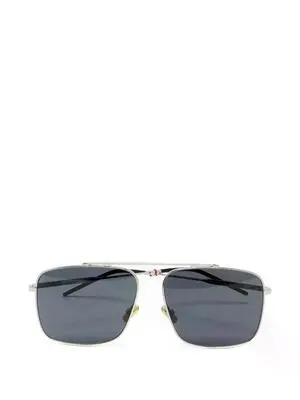 Dior Square Frame Sunglasses - Silver