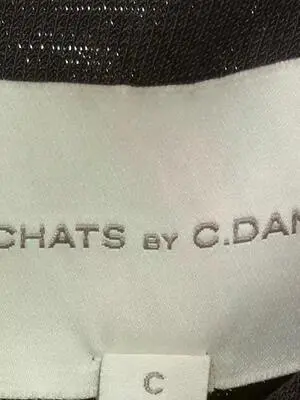 CHATS BY C.DAM Sleeveless Draped Knit Maxi Dress